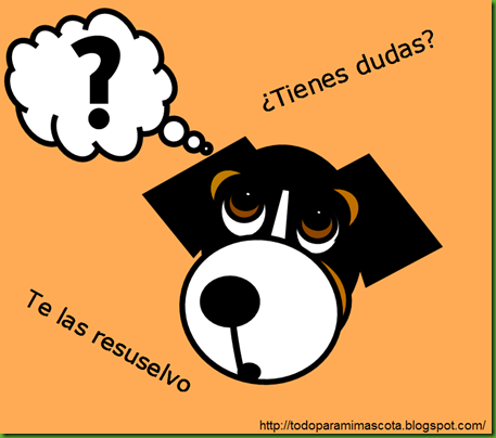 TODO PARA MI MASCOTA: ¿Tienes dudas? Te las resuelvo